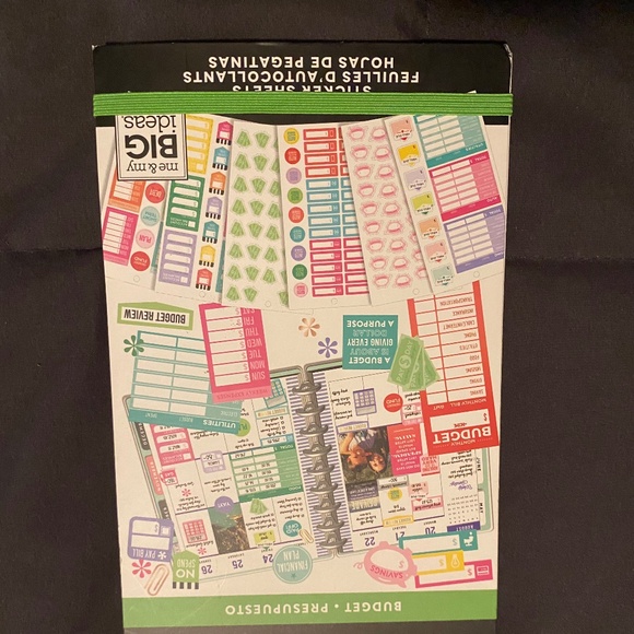 The Happy Planner | Office | Happy Planner Budget Sticker Book 682 ...